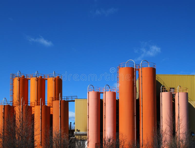 Modern Industry stock image. Image of industry, engeneering - 4991075