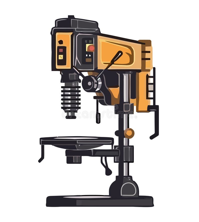 Modern Industry Machine Design Stock Vector - Illustration of education ...