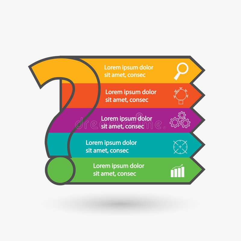 Modern Info Graphic Framework. Can Be Used for Workflow Layout ...