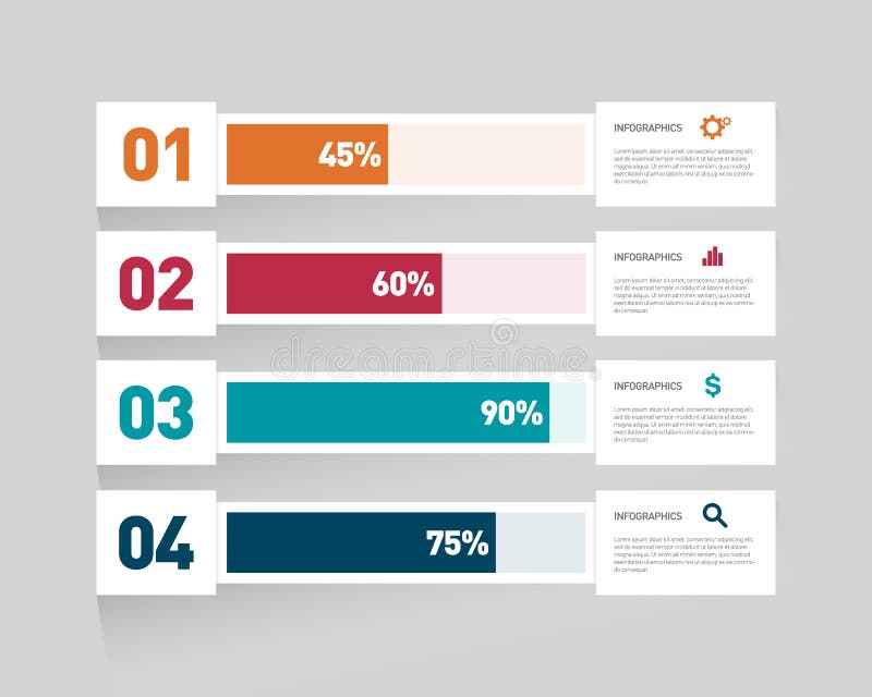 Modern Info-graphics Design Element Illustration Stock Illustration ...