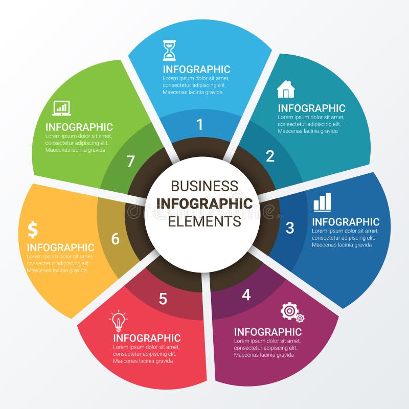 Modern Infographic Choice Template. Vector Infographic Element Stock ...