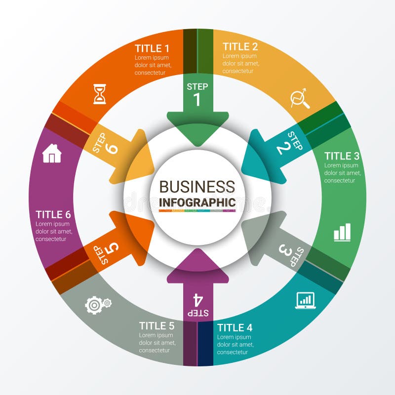 Unique Business Infographics Options. Vector Infographic Element ...