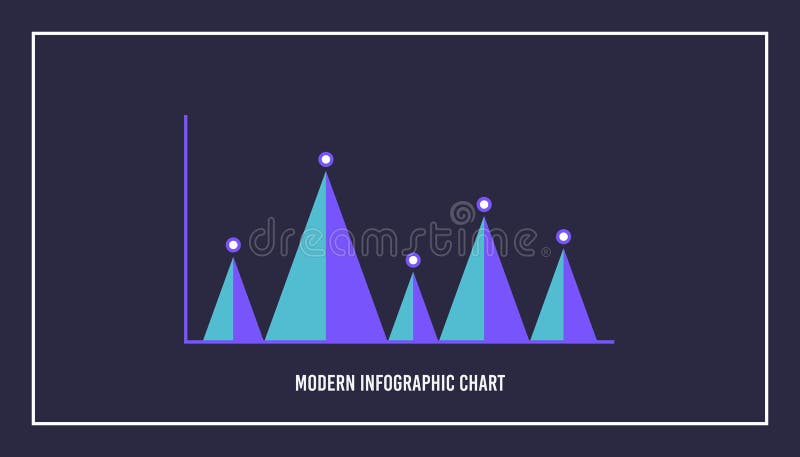 Modern Infographic Design Chart Set Stock Vector - Illustration of ...