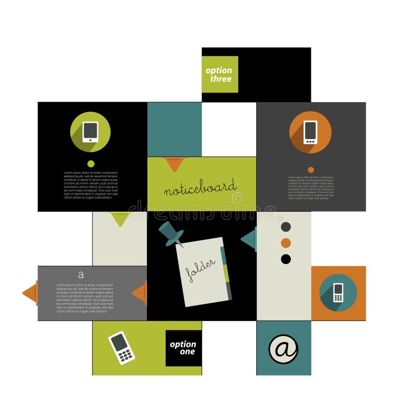 Modern Infographic Diagram. Stock Vector - Illustration of modern ...