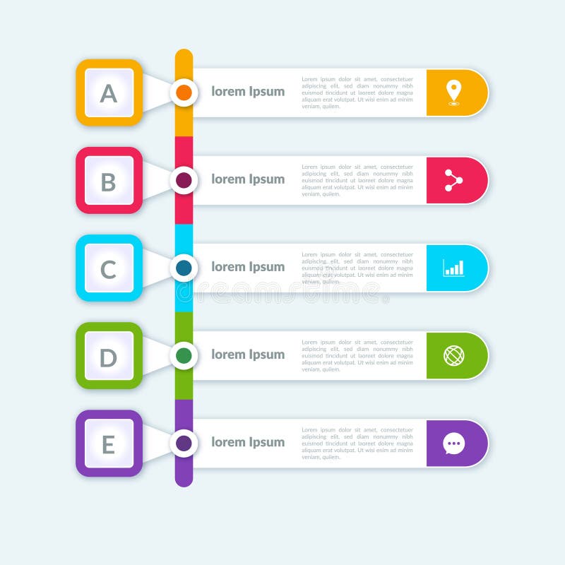 Timeline Infographic Tools Business Template, Can Be Used for ...