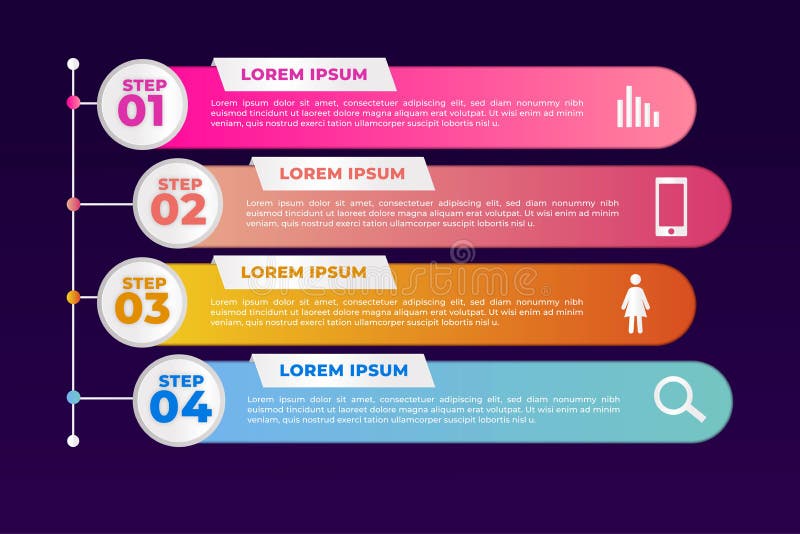 Creative Steps Collection Colorful Business Infographic Template, Can ...