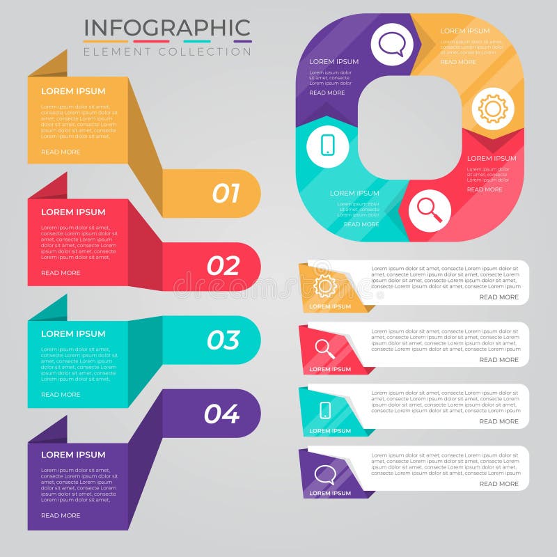 Creative Steps Collection Colorful Business Infographic Template, Can ...