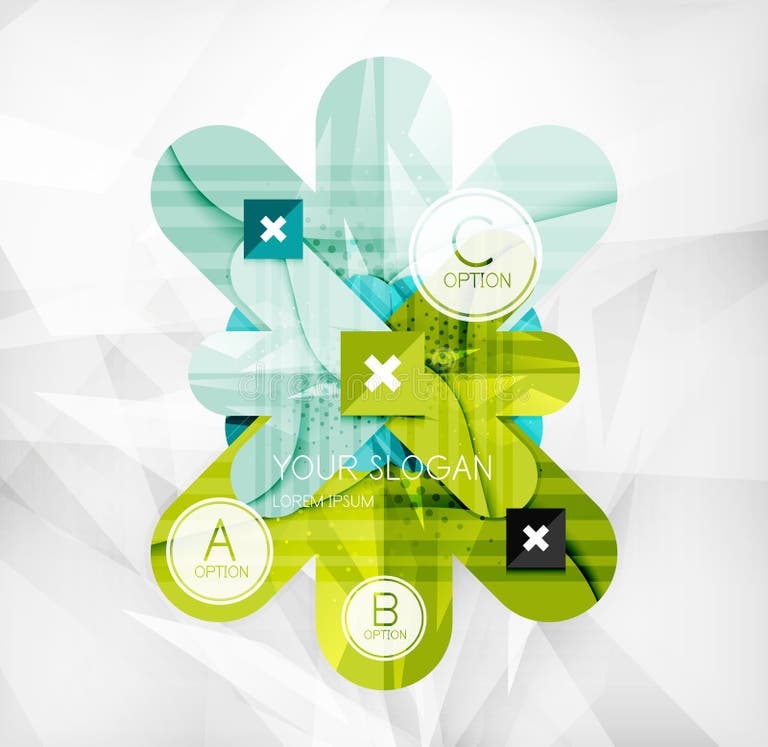 Modern Infographic Option Layout Stock Vector - Illustration of menu ...
