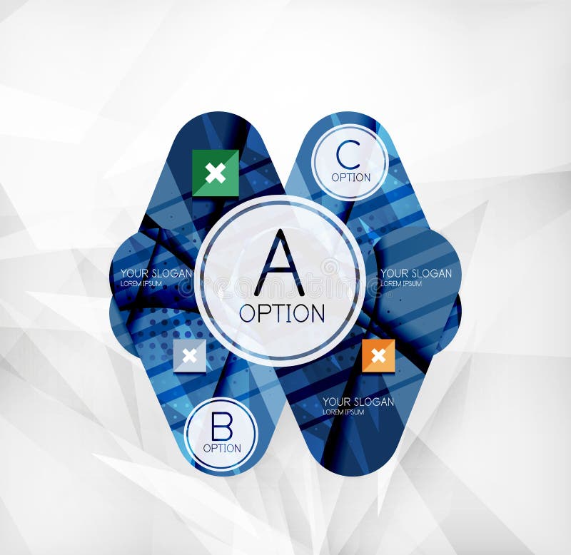 Modern Infographic Option Layout Stock Vector - Illustration of ...