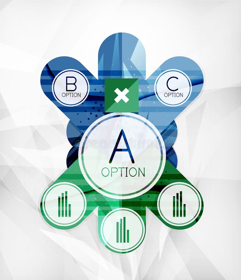 Modern Infographic Option Layout Stock Vector - Illustration of ...