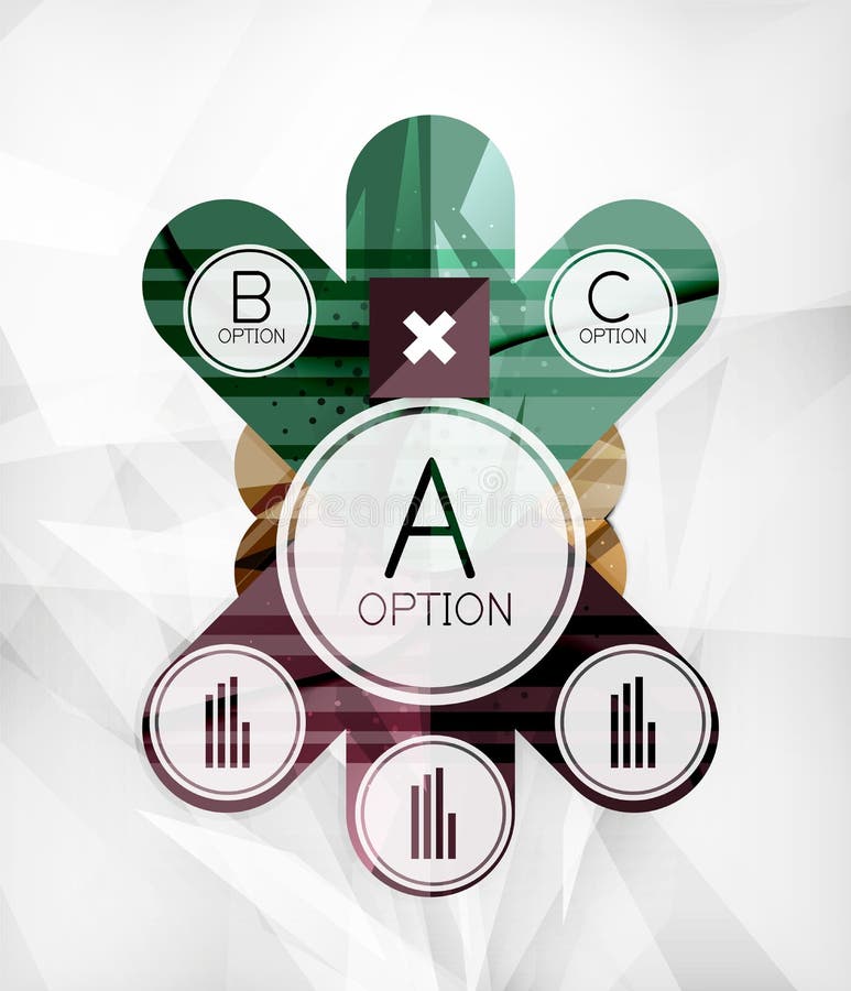 Modern Infographic Option Layout Stock Vector - Illustration of concept ...
