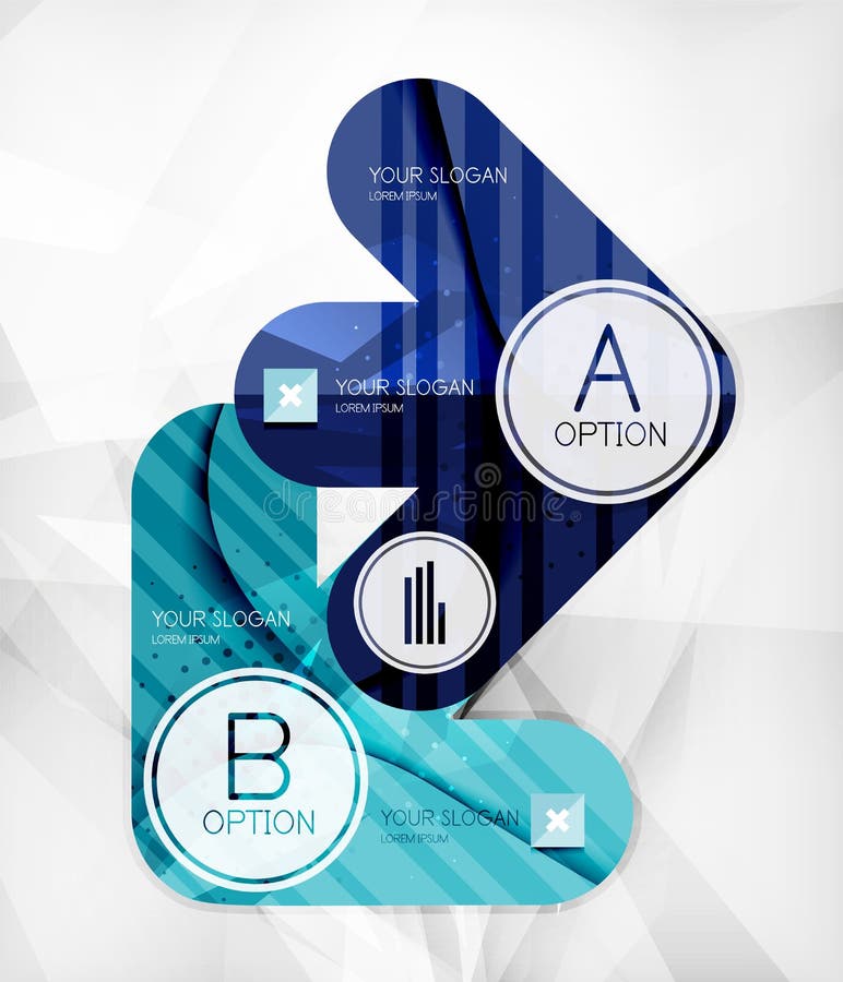 Modern Infographic Option Layout Stock Vector - Illustration of concept ...