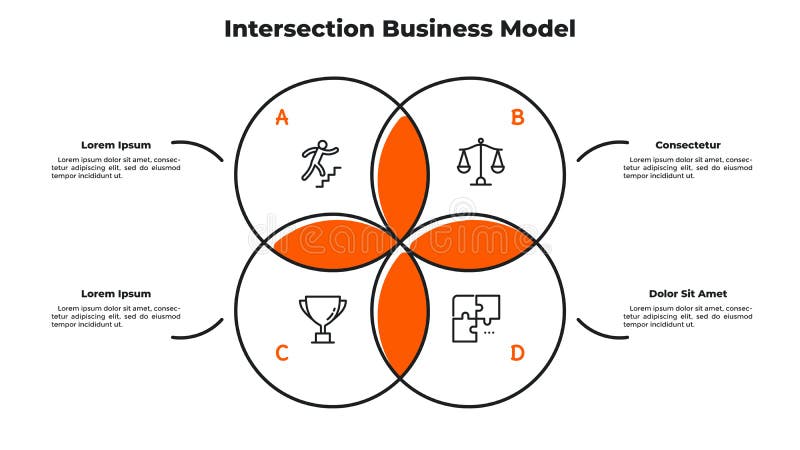 Intersection Business Model Stock Illustrations – 347 Intersection ...