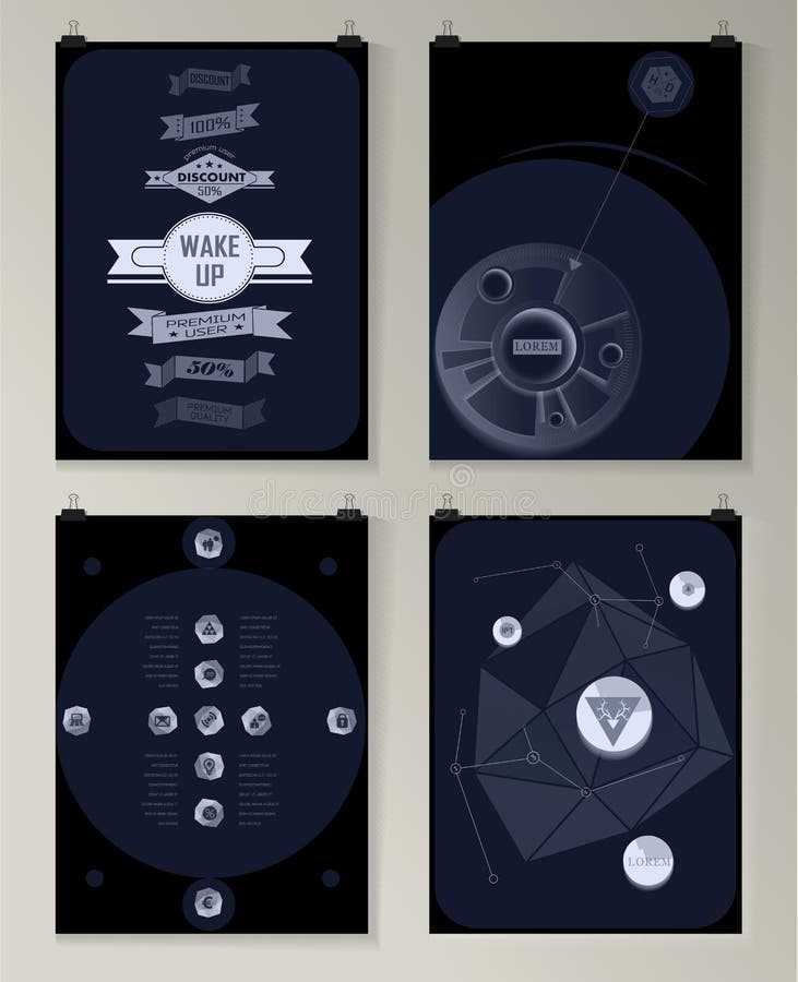 Typography Infographic Poster