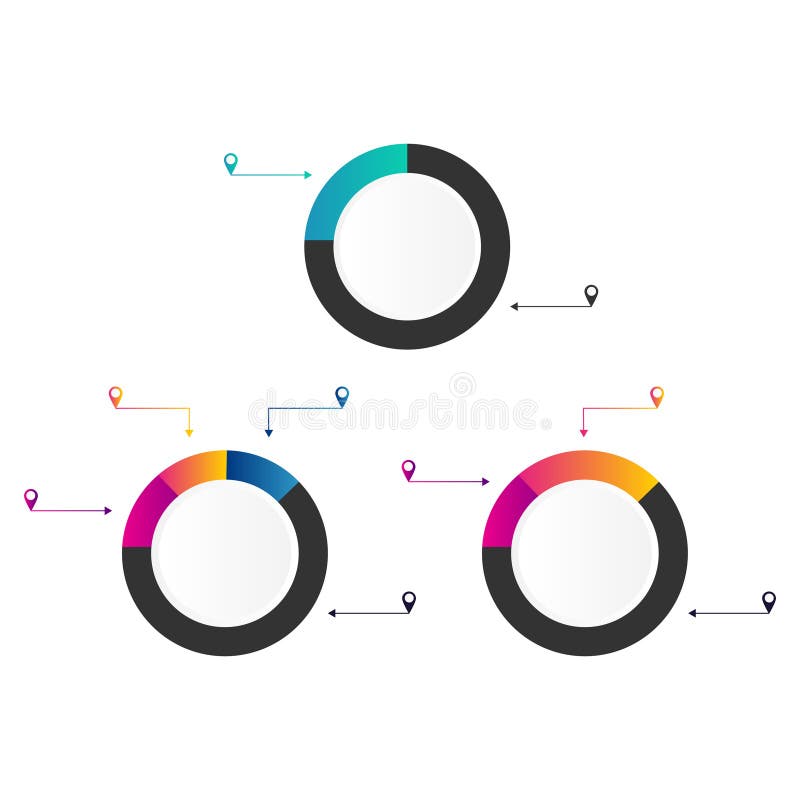 Modern Infographic Table stock vector. Illustration of option - 332988708