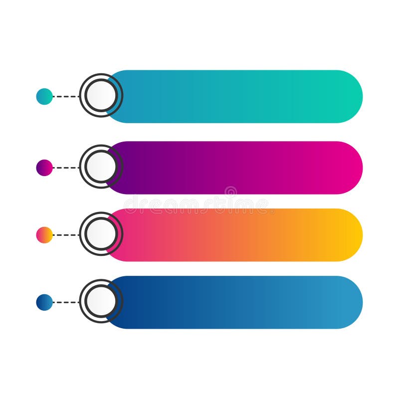 Modern Infographic Table stock vector. Illustration of diagram - 332988758