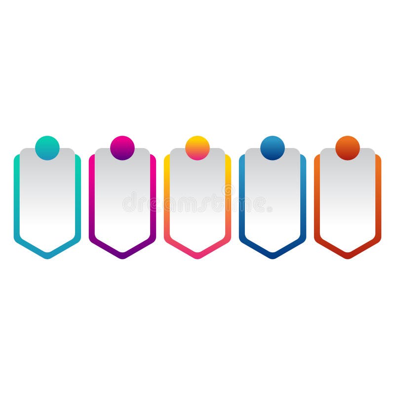 Modern Infographic Table stock vector. Illustration of graphic - 332989101