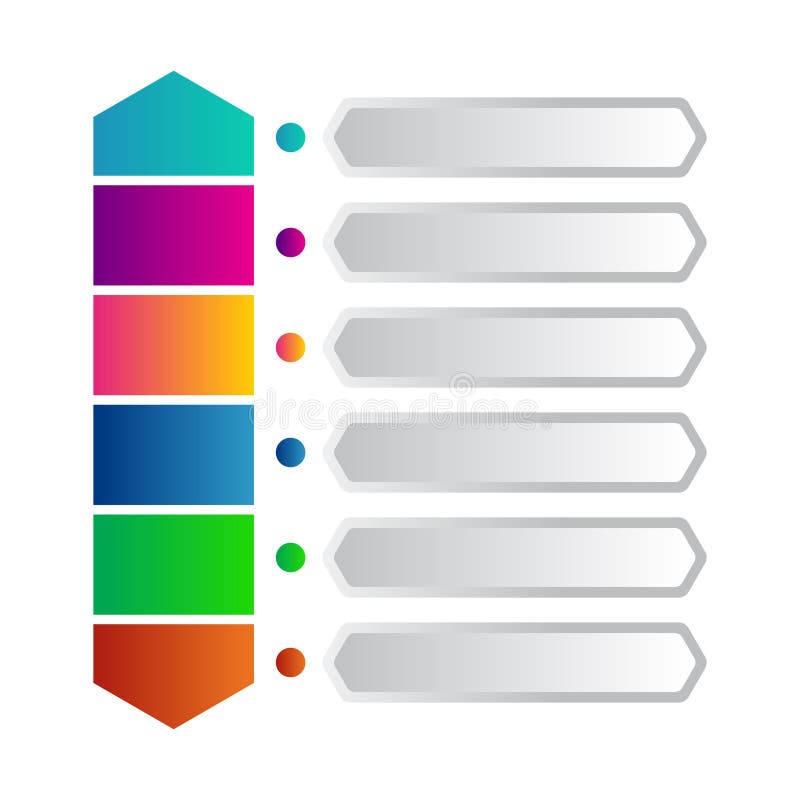 Modern Infographic Table stock vector. Illustration of table - 332989248