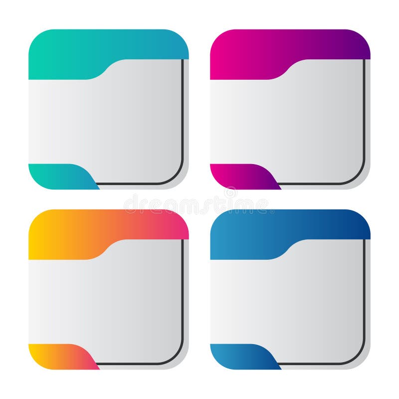 Modern Infographic Table stock vector. Illustration of report - 332989320