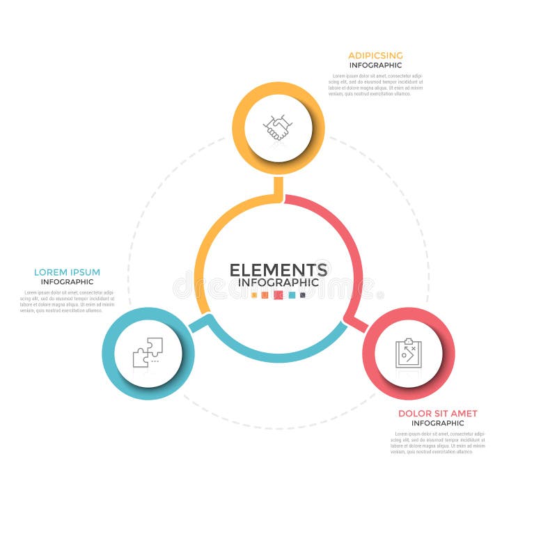 One To Three Infographics Stock Illustrations – 27 One To Three ...