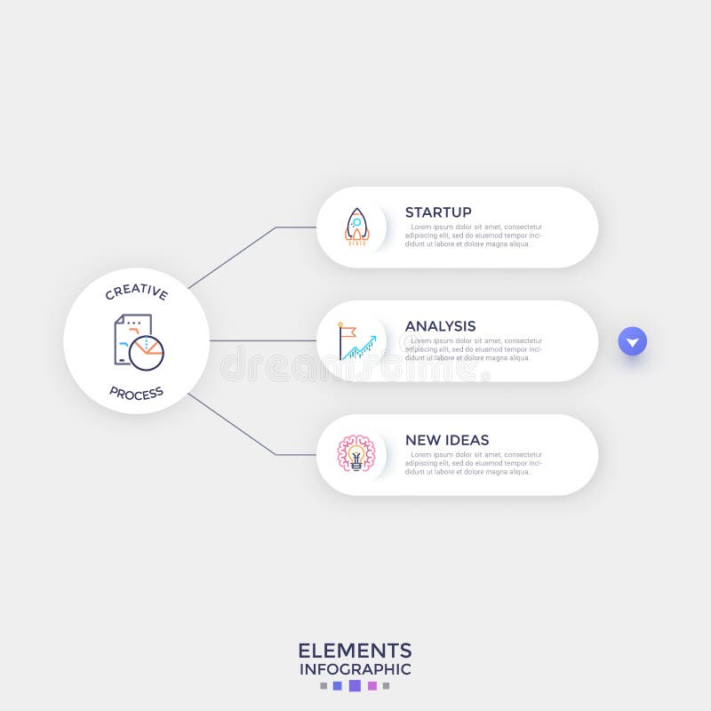One To Three Infographics Stock Illustrations – 27 One To Three ...