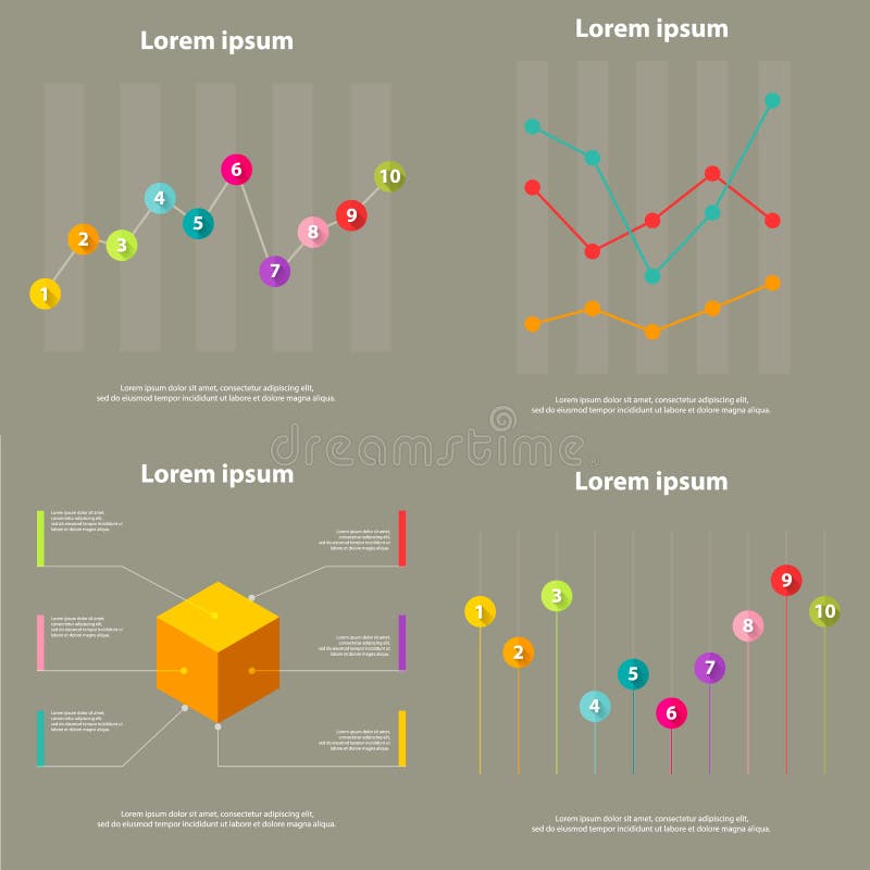 Modern Infographic Template Stock Vector - Illustration of frame ...