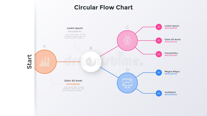 Modern Infographic Vector Banner Stock Vector - Illustration of ...