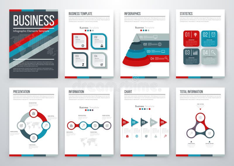 Modern Infographic Vector Concept Stock Vector - Illustration of ...