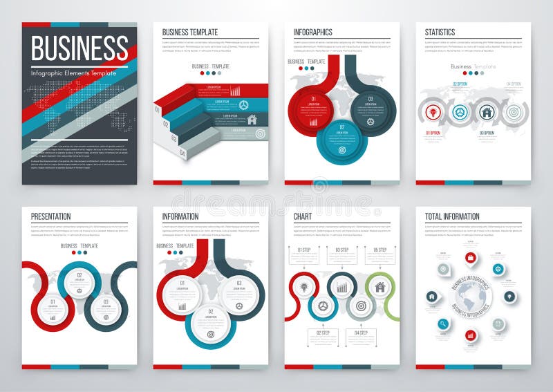 Modern Infographic Vector Concept Stock Vector - Illustration of banner ...