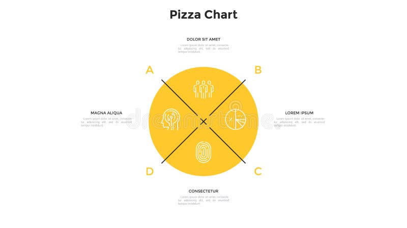 Modern Infographic Vector Template Stock Vector - Illustration of icon ...