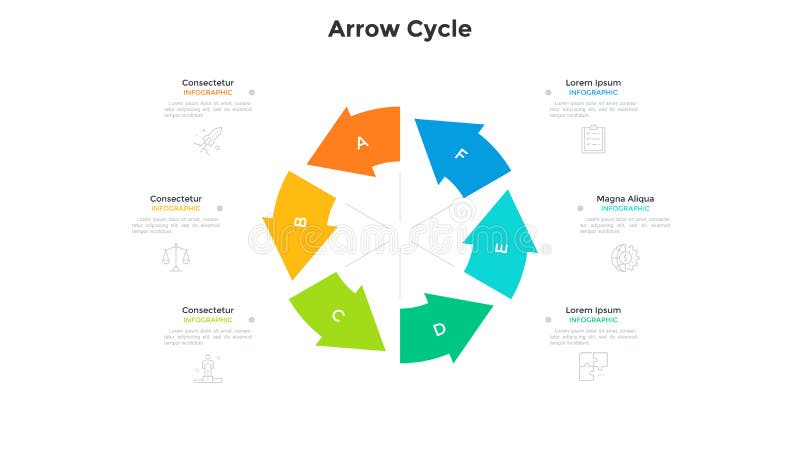 Modern Infographic 6 Stages Stock Illustrations – 174 Modern ...