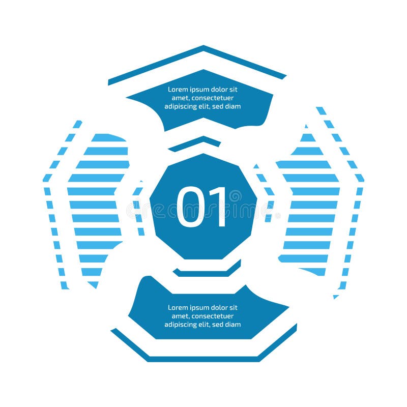 Infographic Vector Template Stock Vector - Illustration of design ...