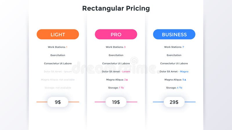 Modern Infographic Vector Template Stock Vector - Illustration of ...