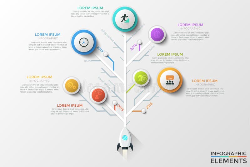 Linear Process Infographic Vertical Stock Illustrations – 255 Linear ...