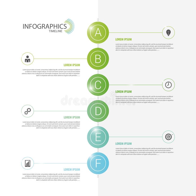 Design Clean Banners Template. Infographics Vector with Icons Stock ...