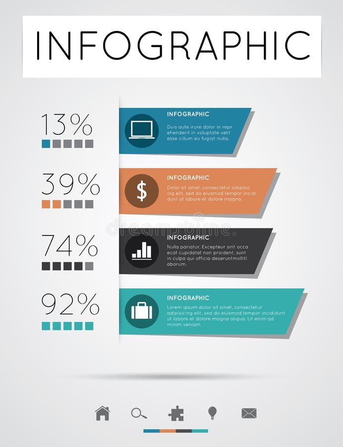 Modern Infographics stock vector. Illustration of choice - 44914081