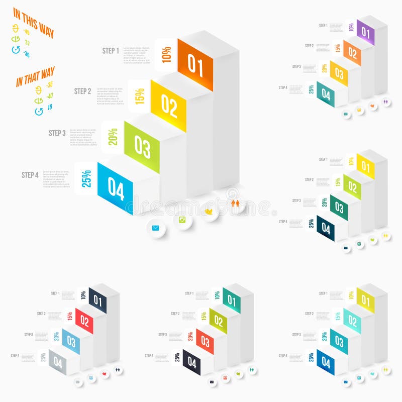 Modern Infographics Element Stock Vector - Illustration of graphic ...