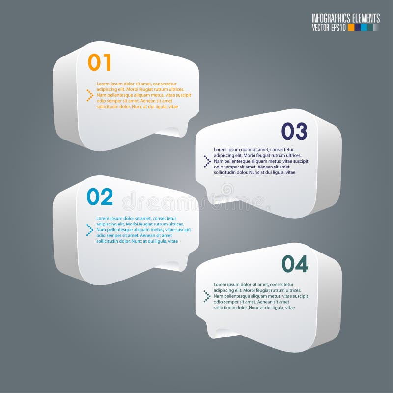 Modern Infographics Template Stock Vector - Illustration of arrow ...