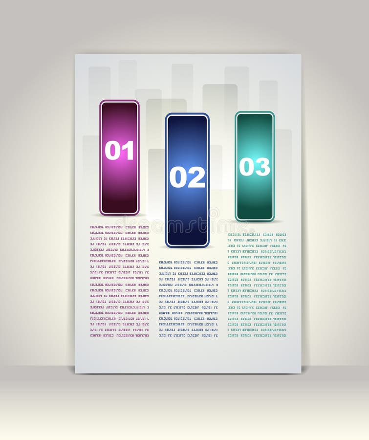 Modern Infographics Template Stock Vector - Illustration of digital ...