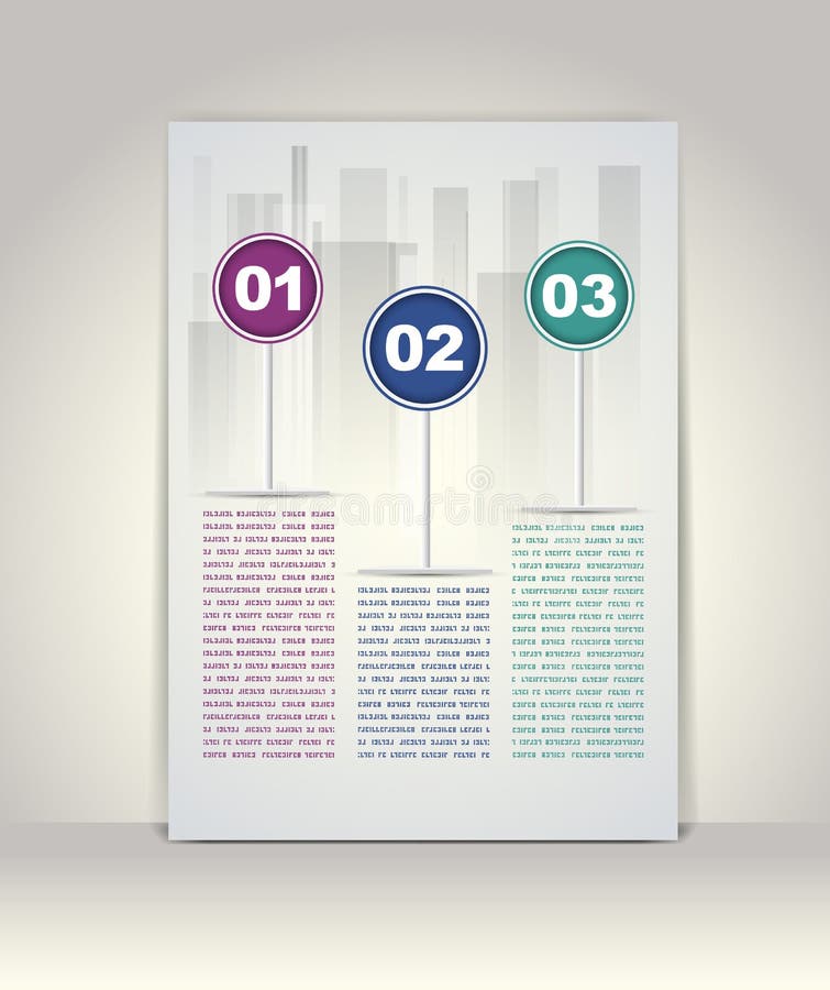 Modern Infographics Template Stock Vector - Illustration of line, frame ...