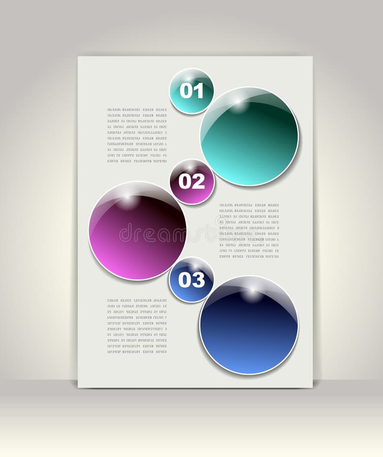 Modern Infographics Template Stock Vector - Illustration of paper ...