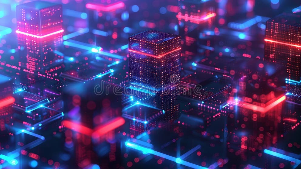 Modern it Infrastructure with Clustered Data Centers Generative AI ...