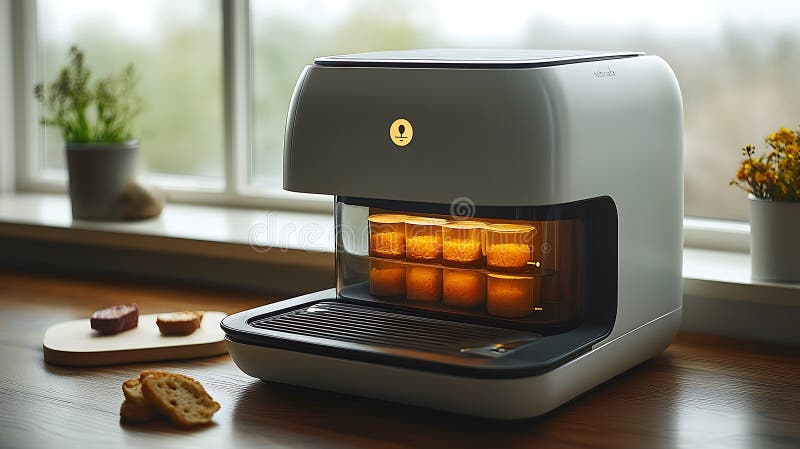 Modern Ingredients Dispenser System with Adjustable Settings, Featuring ...