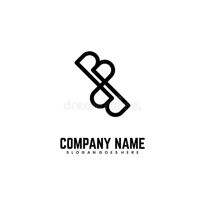 Modern Initial BB Logo Letter Simple and Creative Design Concept Stock ...