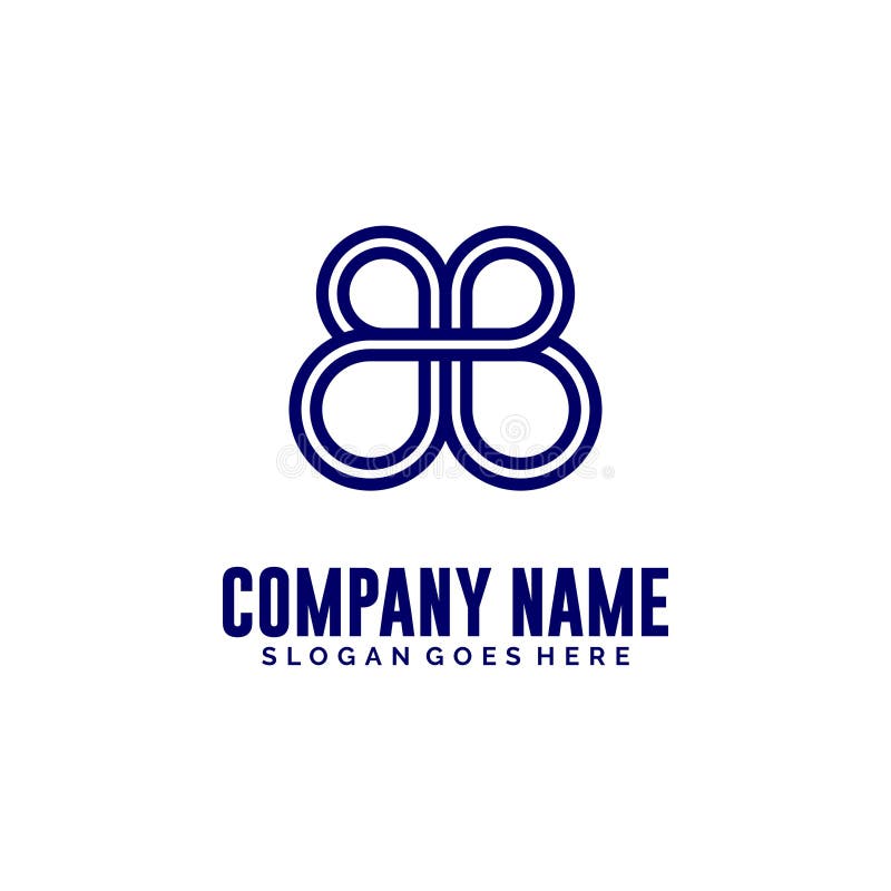 Modern Initial BB Logo Letter Simple and Creative Design Concept Stock ...