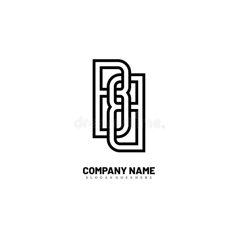 Modern Initial BB Logo Letter Simple and Creative Design Concept Stock ... Modern Initial BB Logo Letter Simple and Creative Design Concept Stock ...