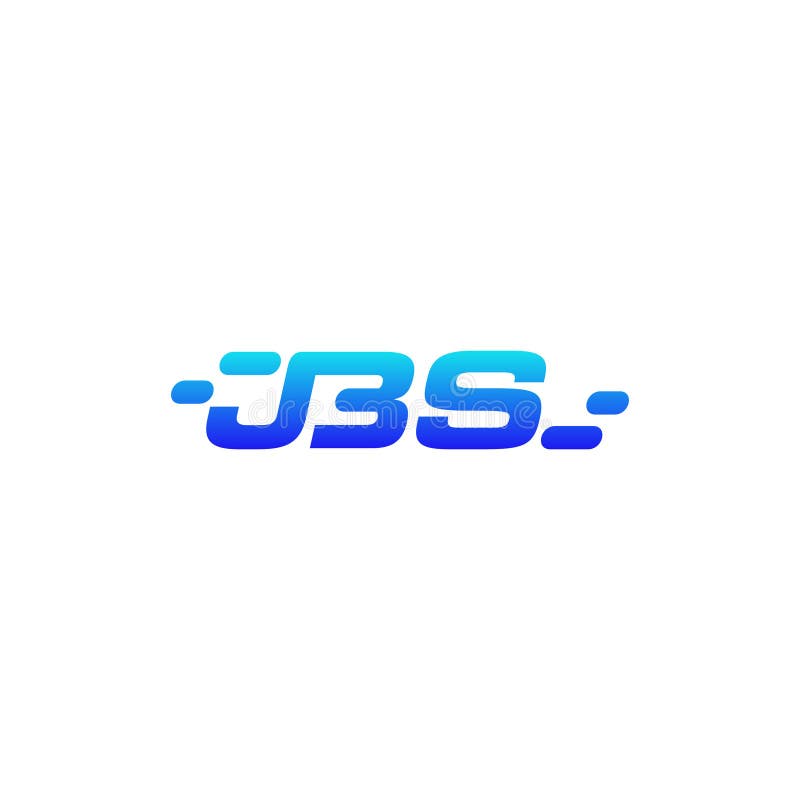 Modern Initial JBS Tech Letter Logo with Simple Icon, Technology Minimalist Logo for Your ...