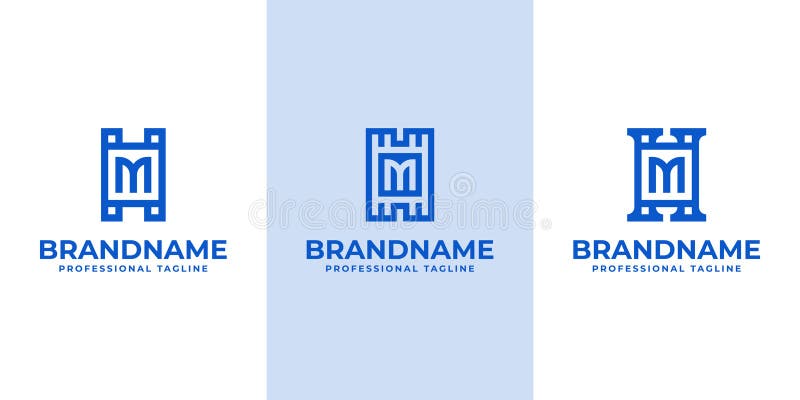 Modern Initials HM Logo, Suitable for Business with HM or MH Initials ...