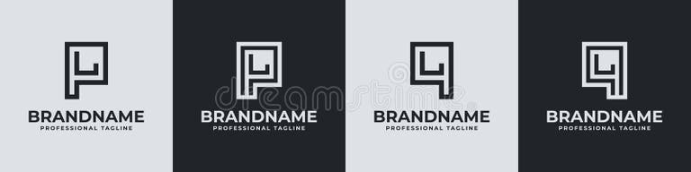 Modern Initials PL and QL Logo, Suitable for Business with PL, LP, QL ...