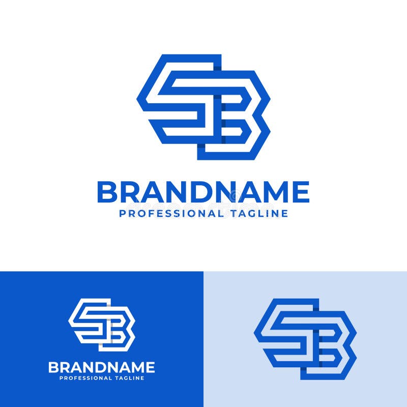 Modern Initials SB Logo, Suitable for Business with BS or SB Initials ...